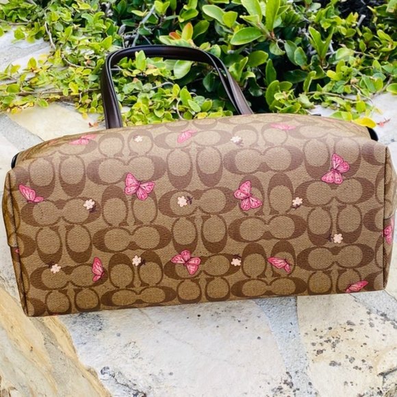Coach | Bags | Nwt Coach Butterflies Gallery Tote Signature | Poshmark